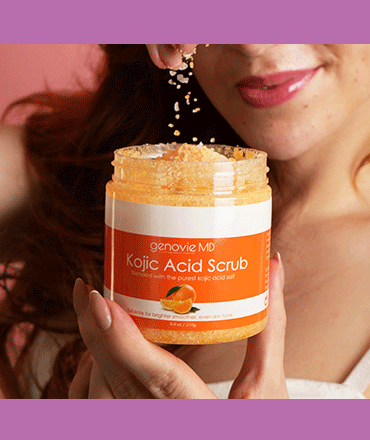 How to Use Kojic Spa Body Scrub for Glowing Skin – Genovie