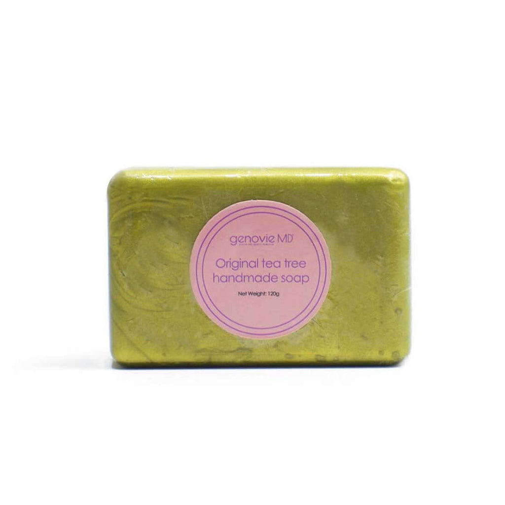Handmade Tea Tree Soap for Face [120g] - Clear Skin Naturally – Genovie